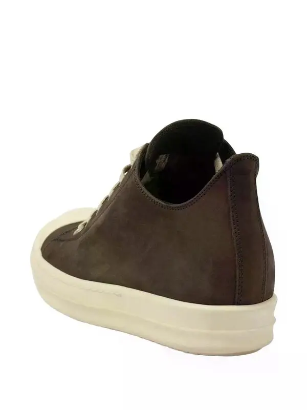 Rick Owens Lace-up Low-top Sneakers - Brown