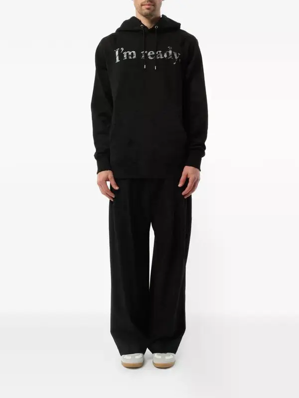 MASTERMIND WORLD Distressed Graphic Print Hoodie