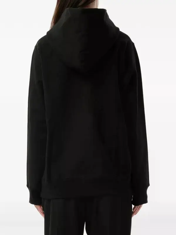 MASTERMIND WORLD Logo Print Drawstring Hoodie - Black