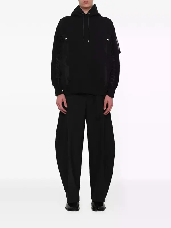 Sacai Sponge Sweat Twill Hoodie
