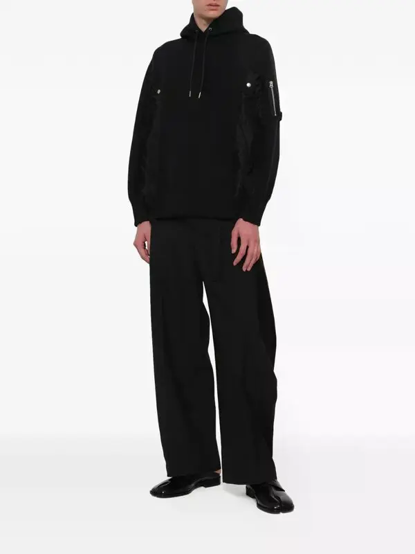Sacai Sponge Sweat Twill Hoodie