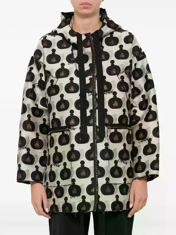 LANVIN Printed Parka