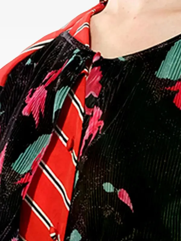 Balenciaga Kaleidoscope Patchwork Top
