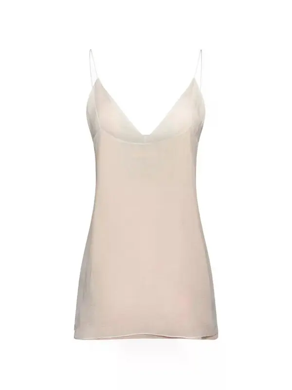 Chloé V-neck Camisole Top - Neutrals