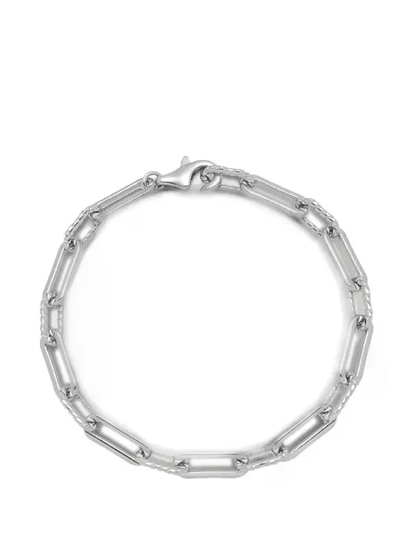 YOJ Oto Slim-rope Chain Bracelet - Silver