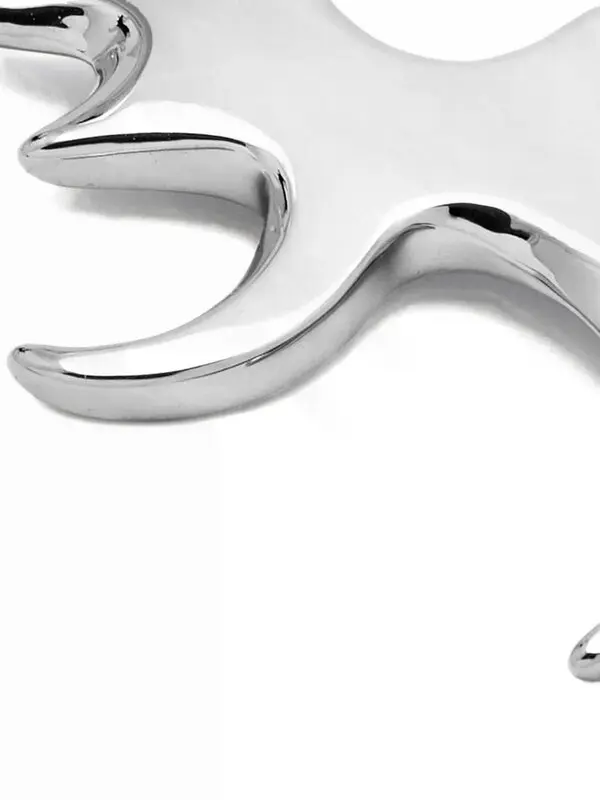 YOJ X Cutout Claw Earring