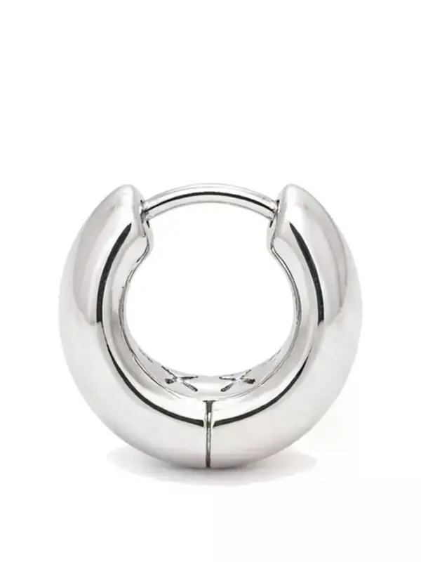 YOJ Tone Hoop Earring - Silver