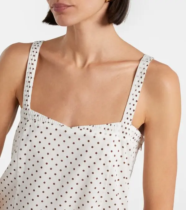 Posse Sky Polka-dot Balloon Minidress