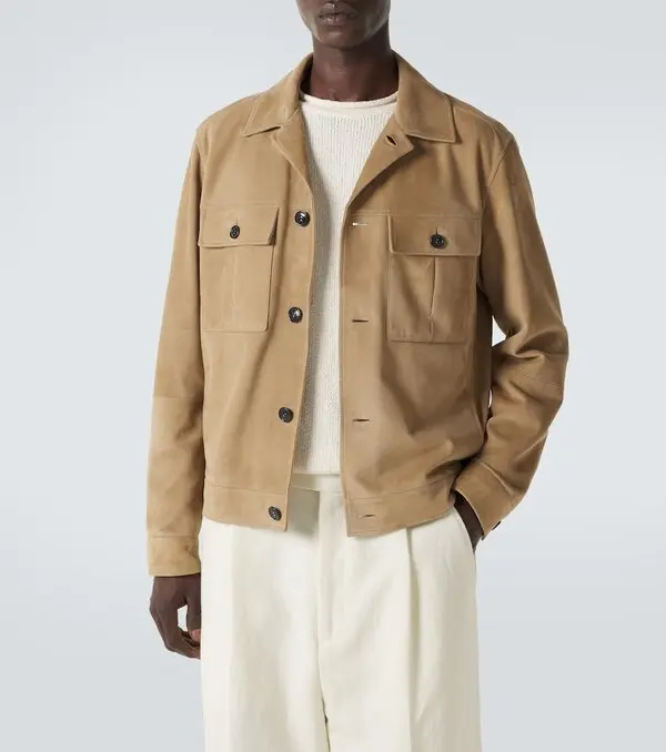 Zegna Suede Jacket