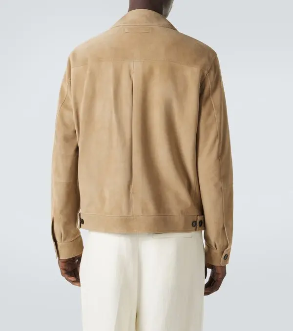 Zegna Suede Jacket