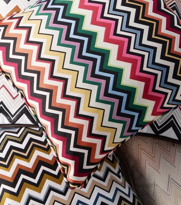 Missoni Belfast Zig Zag Cushion - Multicoloured