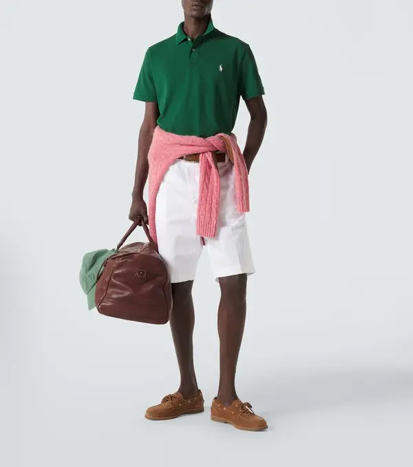 Polo Ralph Lauren Cotton Pique Polo Shirt - Green