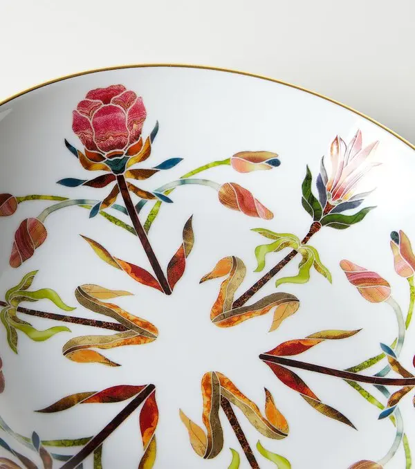 L'Objet Grand Tour Porcelain Soup Plate