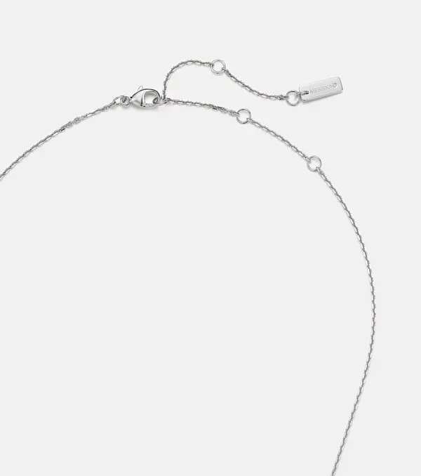 Messika Move 18kt White Gold And Diamond Necklace