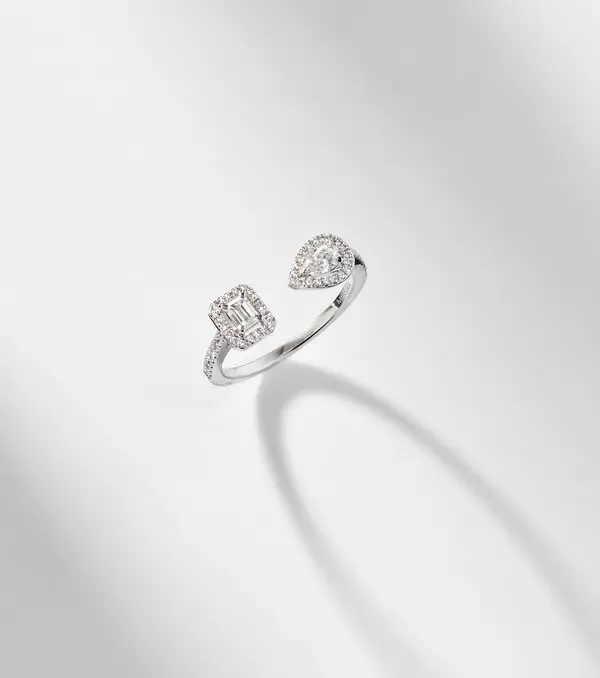 Messika My Twin 18kt White Gold Ring With Diamonds