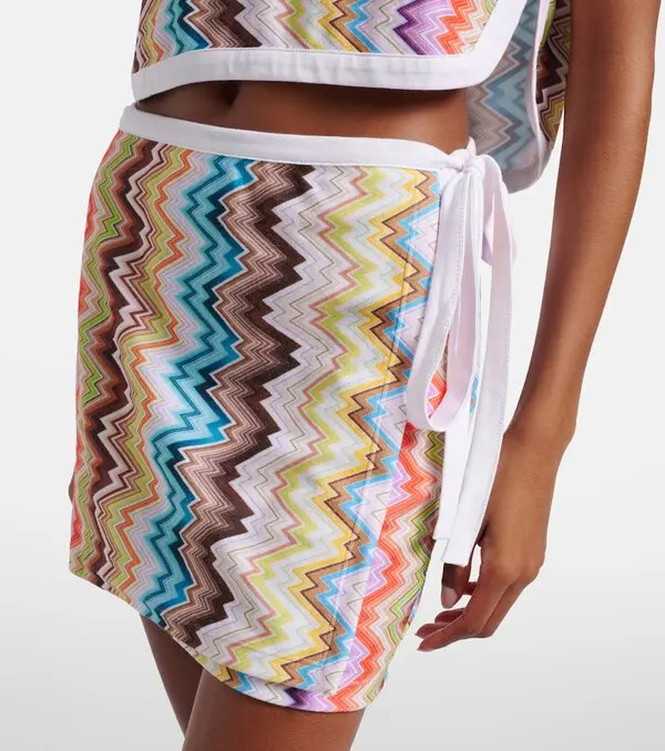Missoni Zigzag Wrap Skirt