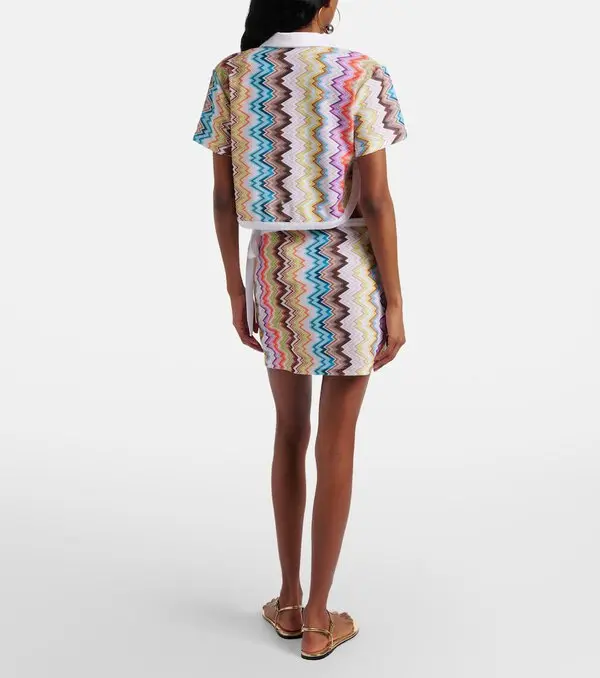 Missoni Zigzag Wrap Skirt