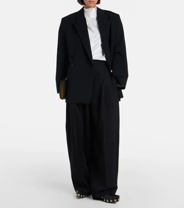 Bottega Veneta Double-breasted Wool Blazer