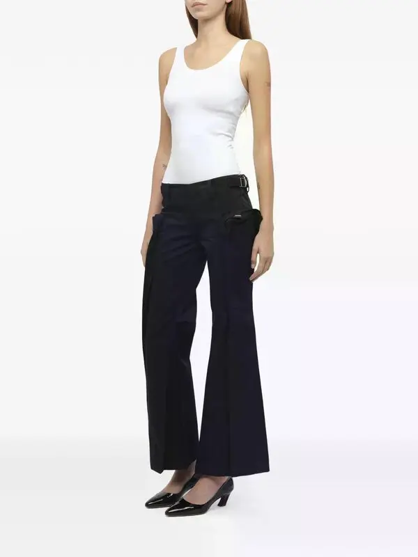 FAX COPY EXPRESS Flared Cargo Pants