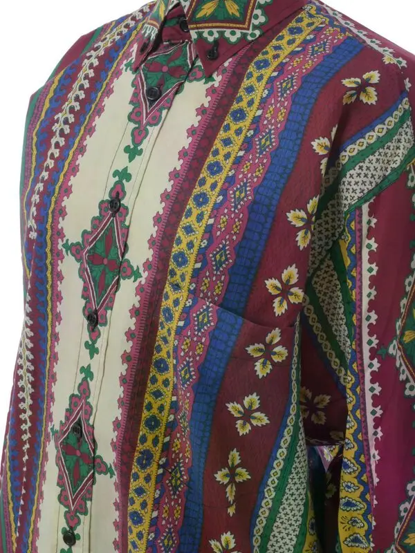 SOULEIADO Patterned Button-down Dress