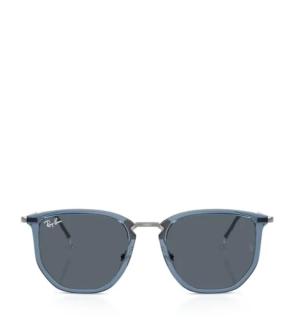 Ray-ban Square Frame Sunglasses - Blue