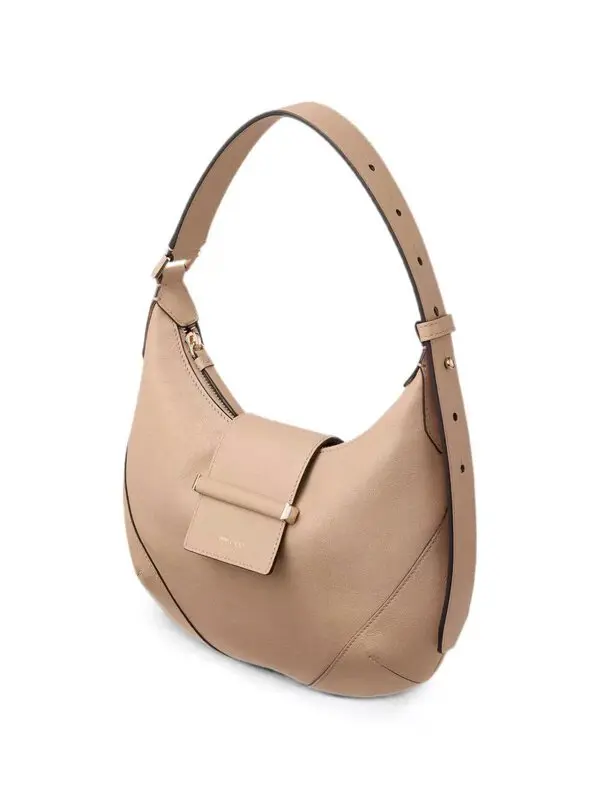 JIMMY CHOO Small Bar Hobo Shoulder Bag - Neutrals