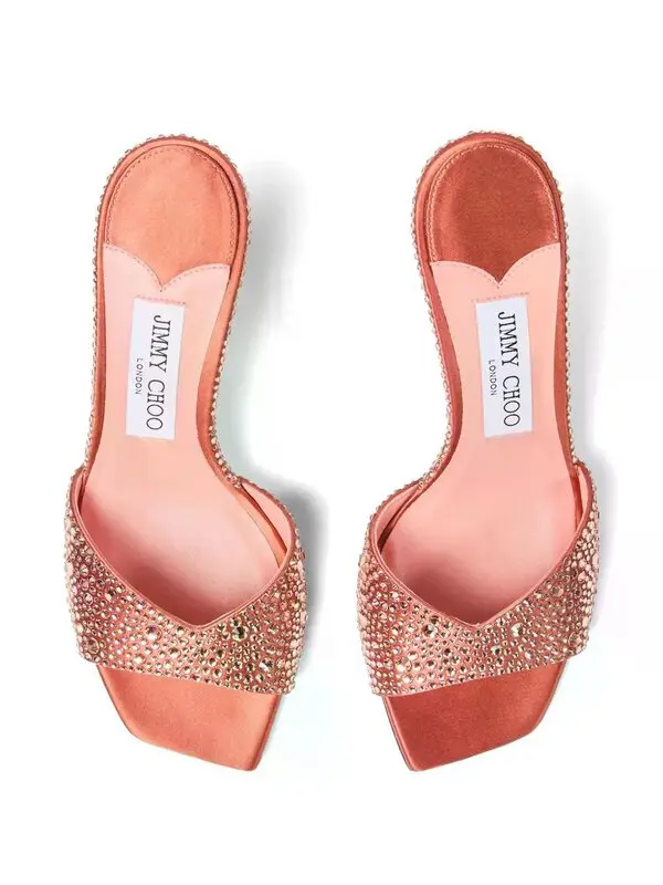 JIMMY CHOO Skye 70 Embellished Heeled Sandals
