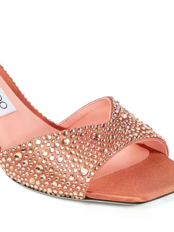 JIMMY CHOO Skye 70 Embellished Heeled Sandals