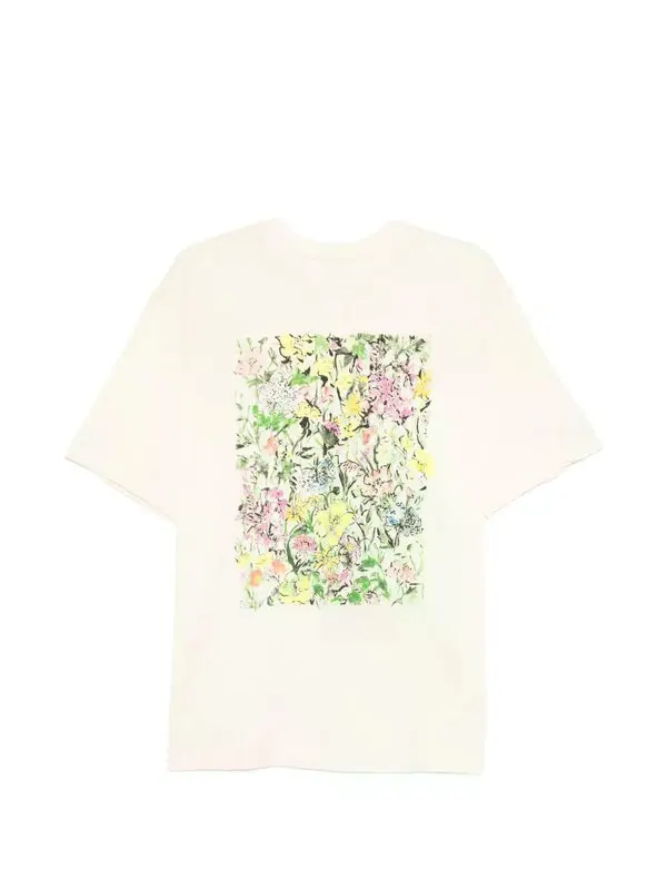 JNBY Floral Print T-shirt - Neutrals