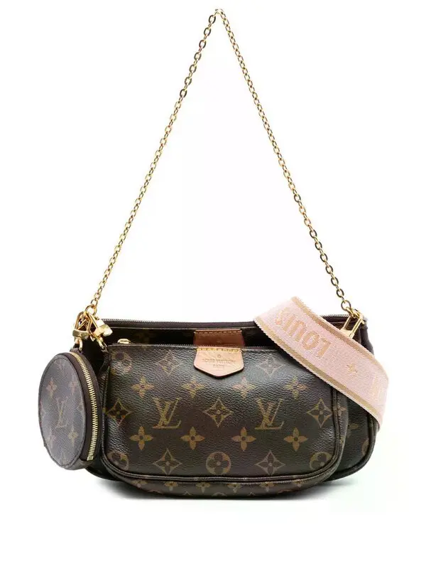 LOUIS VUITTON Monogram Multi Pochette Accessoires Satchel - Brown