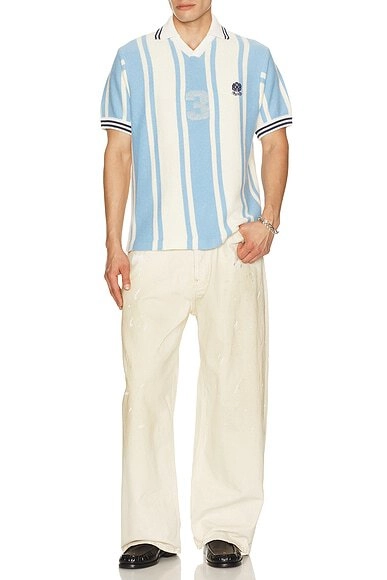 RICE NINE TEN Knitted Soccer Shirt