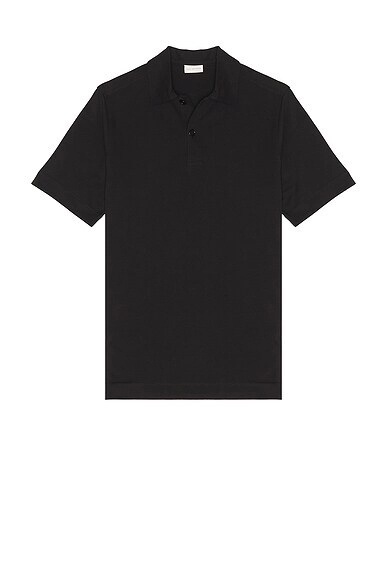 Dries Van Noten Helder Polo - Black