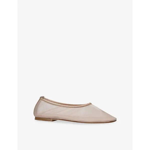 Dear Frances Balla Mesh Ballet Flats - Blush