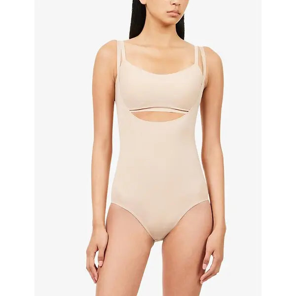 Spanx Sculpt™ Gofigure Open-bust Bodysuit - Chai