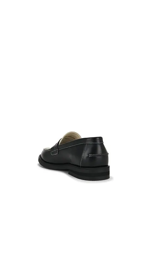 DUKE + DEXTER Wilde Cherry Penny Loafer In . Also