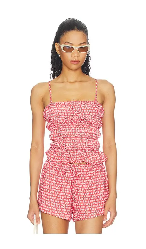 Solid & Striped The Delilah Top - Red