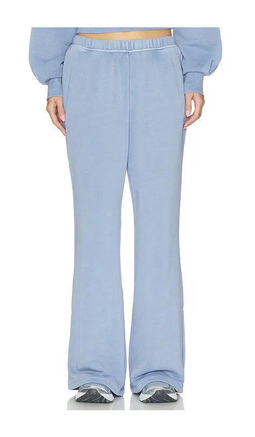 Beyond Yoga Washed Away Wide Leg Pants - Blue