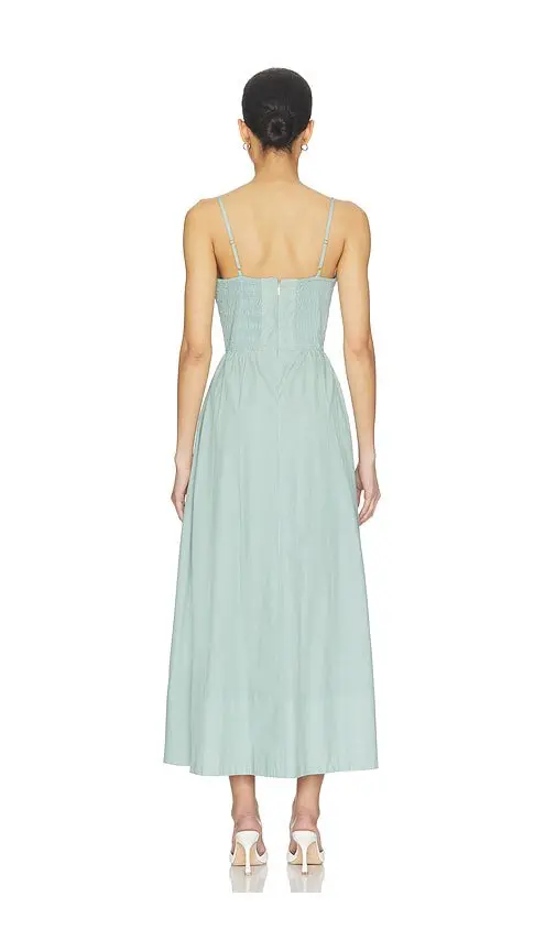 CLEOBELLA Riley Ankle Dress - Sage
