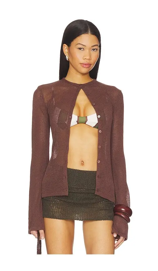 SNDYS. Hadley Cardigan - Brown