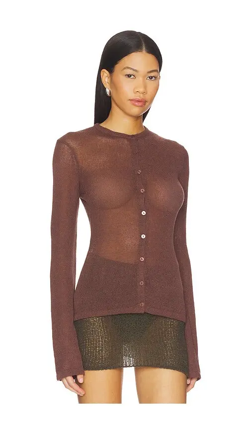 SNDYS. Hadley Cardigan - Brown