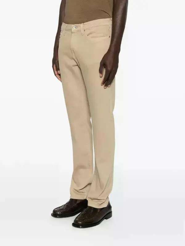 John Varvatos Belt-loop Logo-patch Jeans