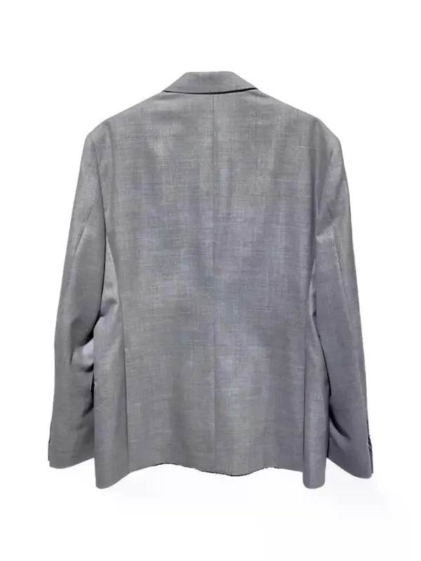 LARDINI Double-breasted Peak-lapel Blazer
