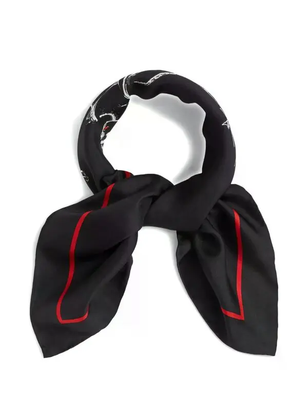 Karl Lagerfeld K/ballet Silk Scarf