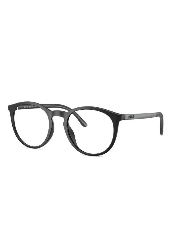 Polo Ralph Lauren Matte Round Frame Sunglasses