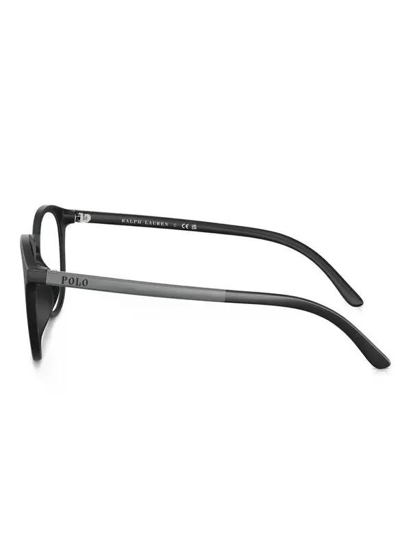 Polo Ralph Lauren Matte Round Frame Sunglasses