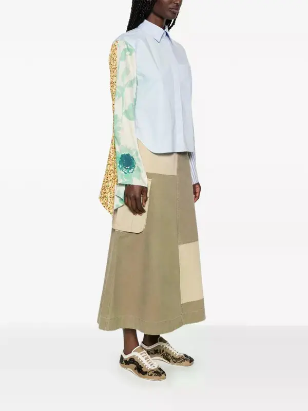 Moschino Panelled Long-sleeve Shirt