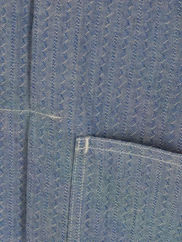TAIGA TAKAHASHI Pleated Herringbone Jacket