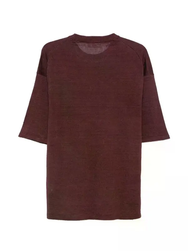 ROBERTO COLLINA Short-sleeve Crew-neck T-shirt