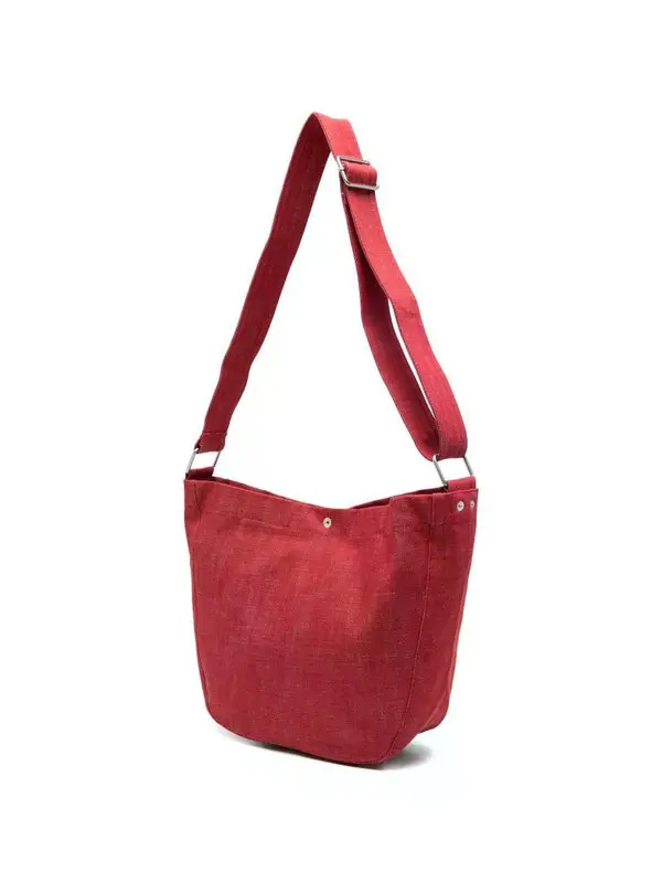 A.p.c. Journal Logo-print Shoulder Bag - Red