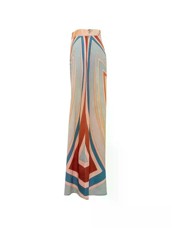 KOSE Eli Geometric Print Trousers